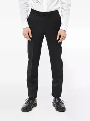 Corneliani Cc Collection Scalloped-hem Trousers