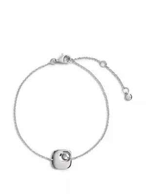 Monica Vinader Square Pendant Bracelet - Silver
