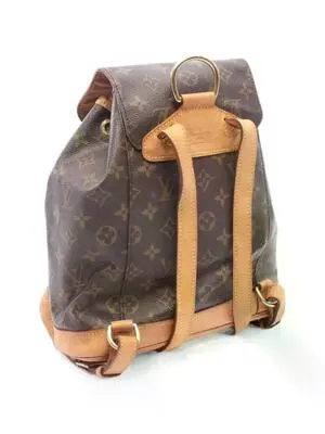 LOUIS VUITTON Monogram Canvas Montsouris Mm Backpack - Brown