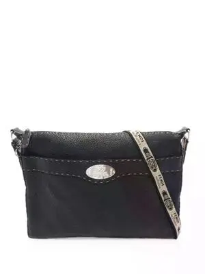 Fendi Selleria Shoulder Bag - Black