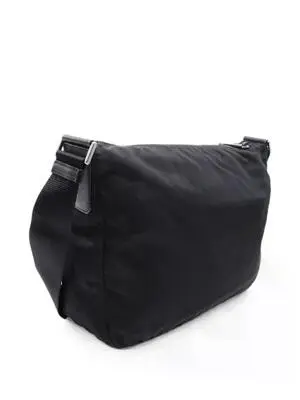 Prada 2010s Vela Shoulder Bag - Black