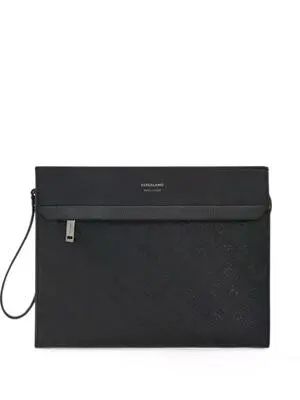FERRAGAMO Monogram Pouch - Black