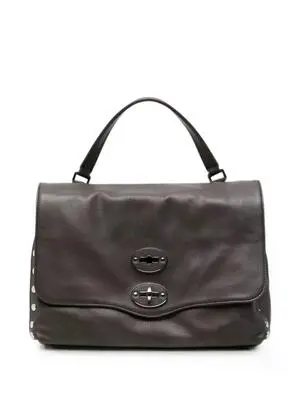 ZANELLATO Small Postina Saeta Tote Bag - Brown