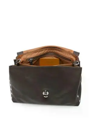 ZANELLATO Small Postina Saeta Tote Bag - Brown