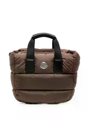 Moncler Mini Caradocquilted Tote Bag - Brown