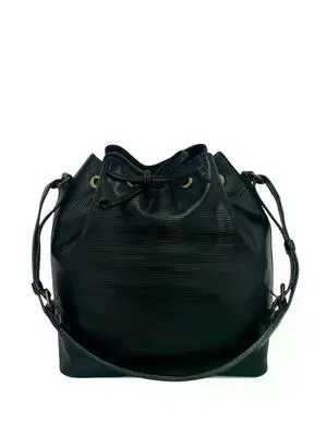 LOUIS VUITTON 2005 Epi Petit Noe Bucket Bag - Black