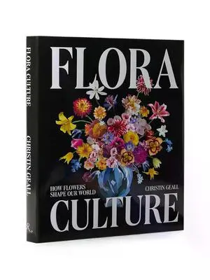RIZZOLI Floral-print Paper Book - Black