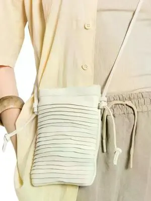 SOMMET Mini Paloma Rows Pleated Crossbody Bag