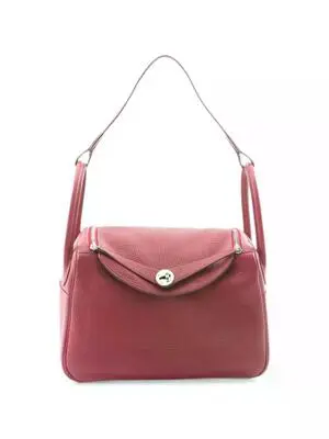 Hermès 2015 Lindy 30 Shoulder Bag - Red