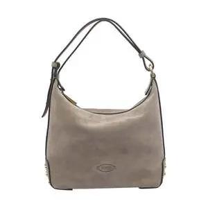 TOD'S Mini Metal Dots Handbag - Gray