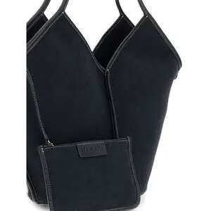 Hereu Tote Bag With Leather Trim