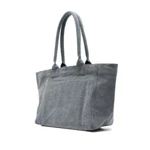 Isabel Marant Étoile Embroidered Logo Tote Bag - Gray