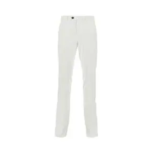Brunello Cucinelli Gabardine Italian Fit Pants - White