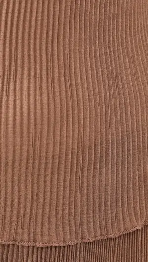 Lioness Sleeveless Mock Neck Top - Cocoa