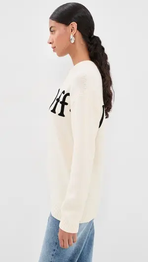Off-White Bookish Shared Knit Crew Pullover
