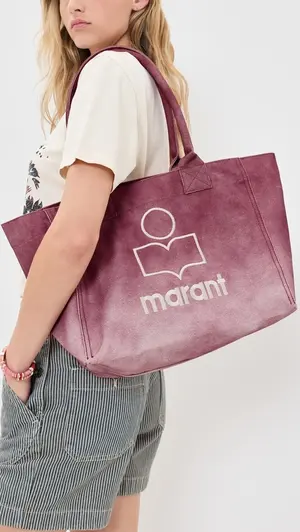 Isabel Marant Étoile Yenky Zipped Tote Bag - Raspberry