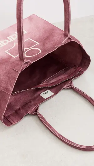 Isabel Marant Étoile Yenky Zipped Tote Bag - Raspberry