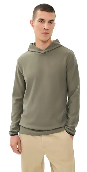 Greyson Traverse Waffle Hoodie - Camp