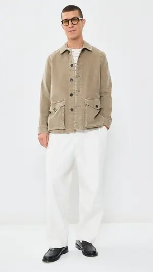 Officine Générale Suny Washed Cotton Corduroy Jacket