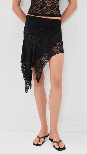 Lioness Palisades Mini Skirt - Noir