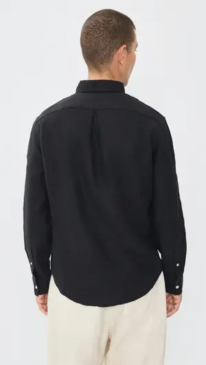 ALEX CRANE Linen Playa Button Down Shirt