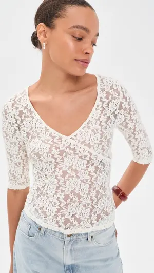 Lioness Arena Lace Top