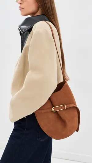 LIFFNER Belted Bucket Bag