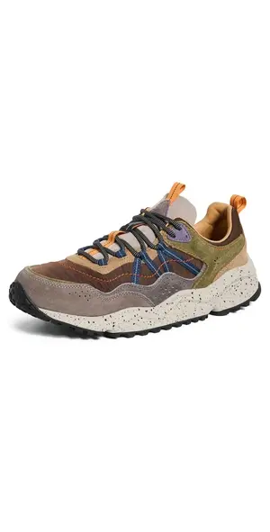 FLOWER MOUNTAIN Sanchia Sneakers - Mud/brown/dark Brown