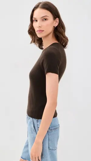 Staud Easy Cashmere Tee