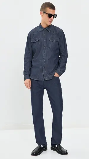 Citizens Of Humanity Elijah Tropical Denim Straight Jeans