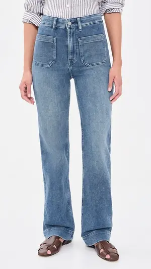 Faherty Brand Stretch Terry Patch Pocket Pants