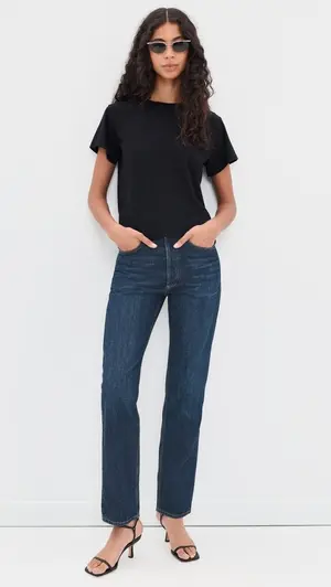 AGOLDE Lana High Rise Vintage Straight Jeans