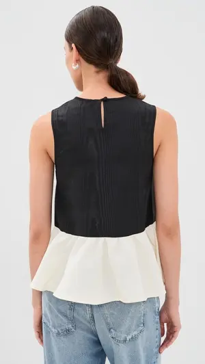 SIMONMILLER Iris Moire Top