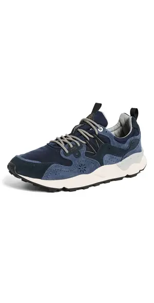 FLOWER MOUNTAIN Yamano 3 Sneakers - Blue/bluette