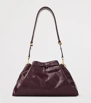 JIMMY CHOO Leather Bon Bon Shoulder Bag