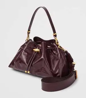 JIMMY CHOO Leather Bon Bon Shoulder Bag