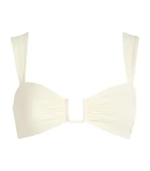AWAY THAT DAY Cannes Bikini Top - Ivory