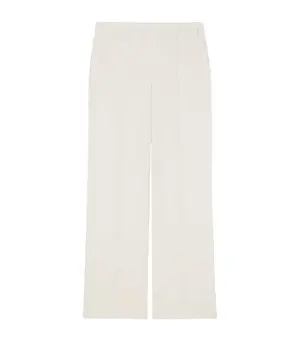 Marina Rinaldi Wide-leg Tailored Trousers - Neutral