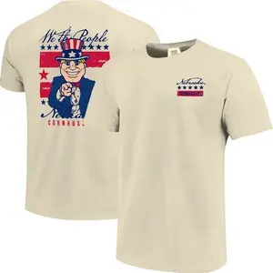 IMAGE ONE Nebraska Huskers Uncle Sam Mascot T-shirt