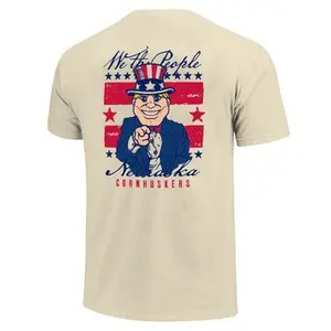 IMAGE ONE Nebraska Huskers Uncle Sam Mascot T-shirt