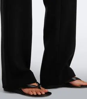 JEAN PAUL GAULTIER Jersey Wide-leg Pants