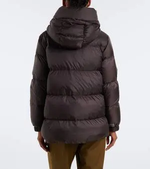 Max Mara Quilted Down Jacket - Brown