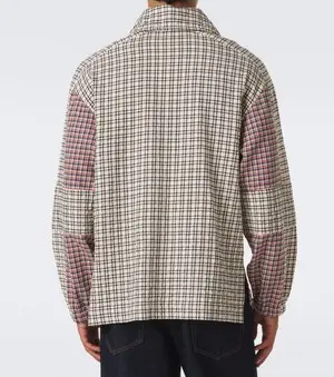 Dries Van Noten Checked Cotton Shirt