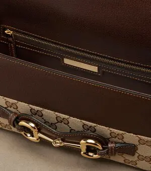 Gucci Horsebit Ristretto Medium Shoulder Bag