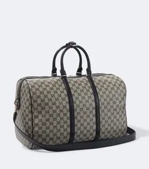 Gucci Essence Medium Gg Canvas Duffle Bag