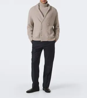 Agnona Wool Straight Pants