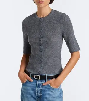 Citizens Of Humanity Tabitha Wool And Cashmere Cardigan - Grey