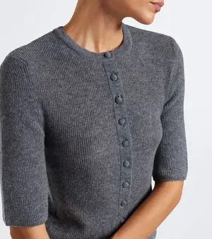 Citizens Of Humanity Tabitha Wool And Cashmere Cardigan - Grey