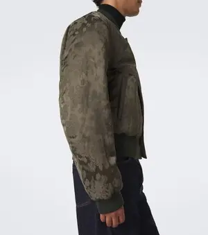 Dries Van Noten Jacquard Bomber Jacket