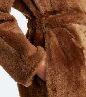 YVES SALOMON Reversible Shearling And Leather Wrap Coat